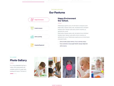 Kids School Website designs, themes, templates and downloadable graphic ...