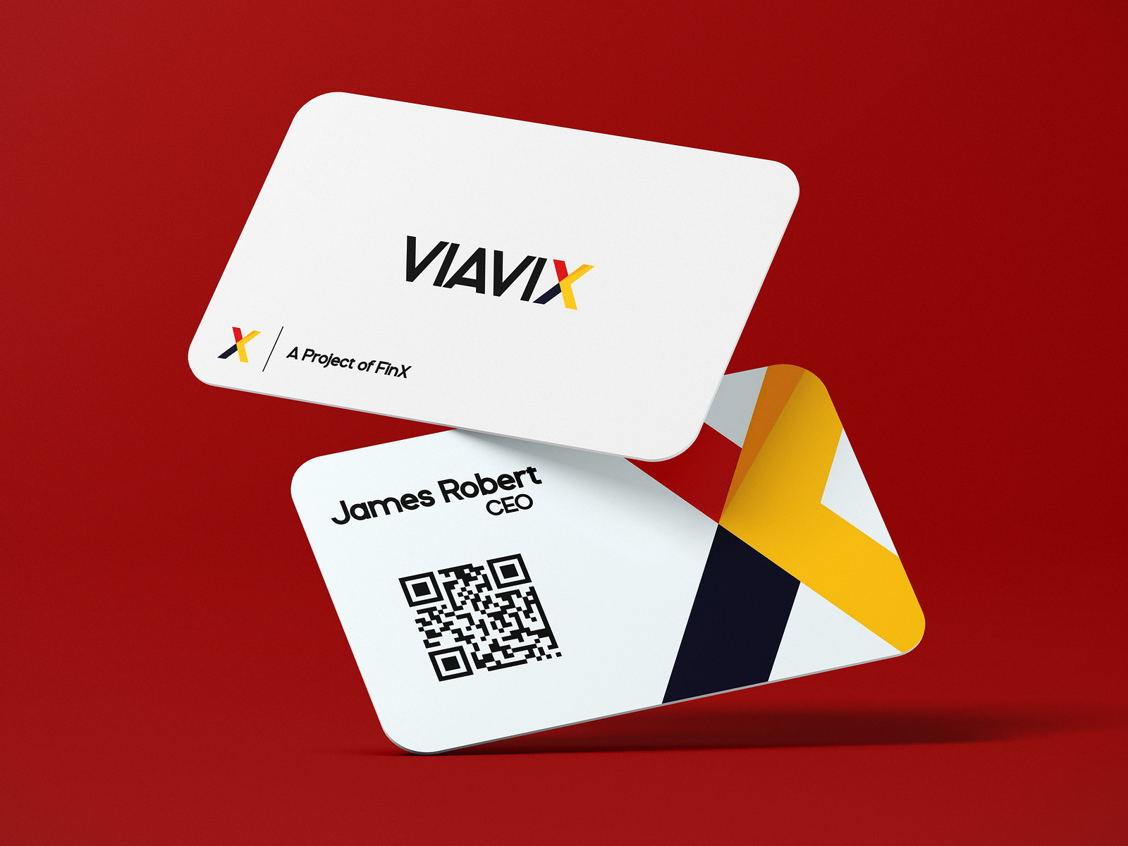 Viavix Business Card by Salman Ashraf on Dribbble