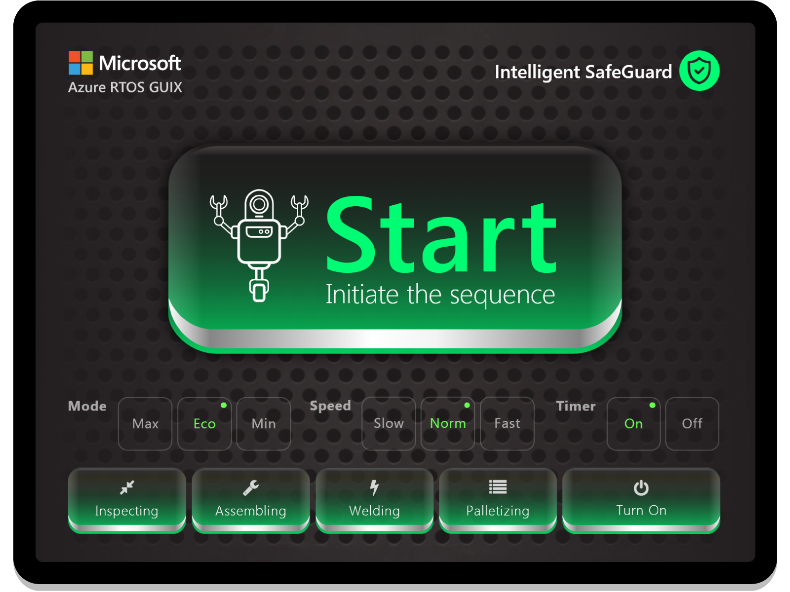 Embedded GUI Design for Industrial by Sergey Martinov on Dribbble