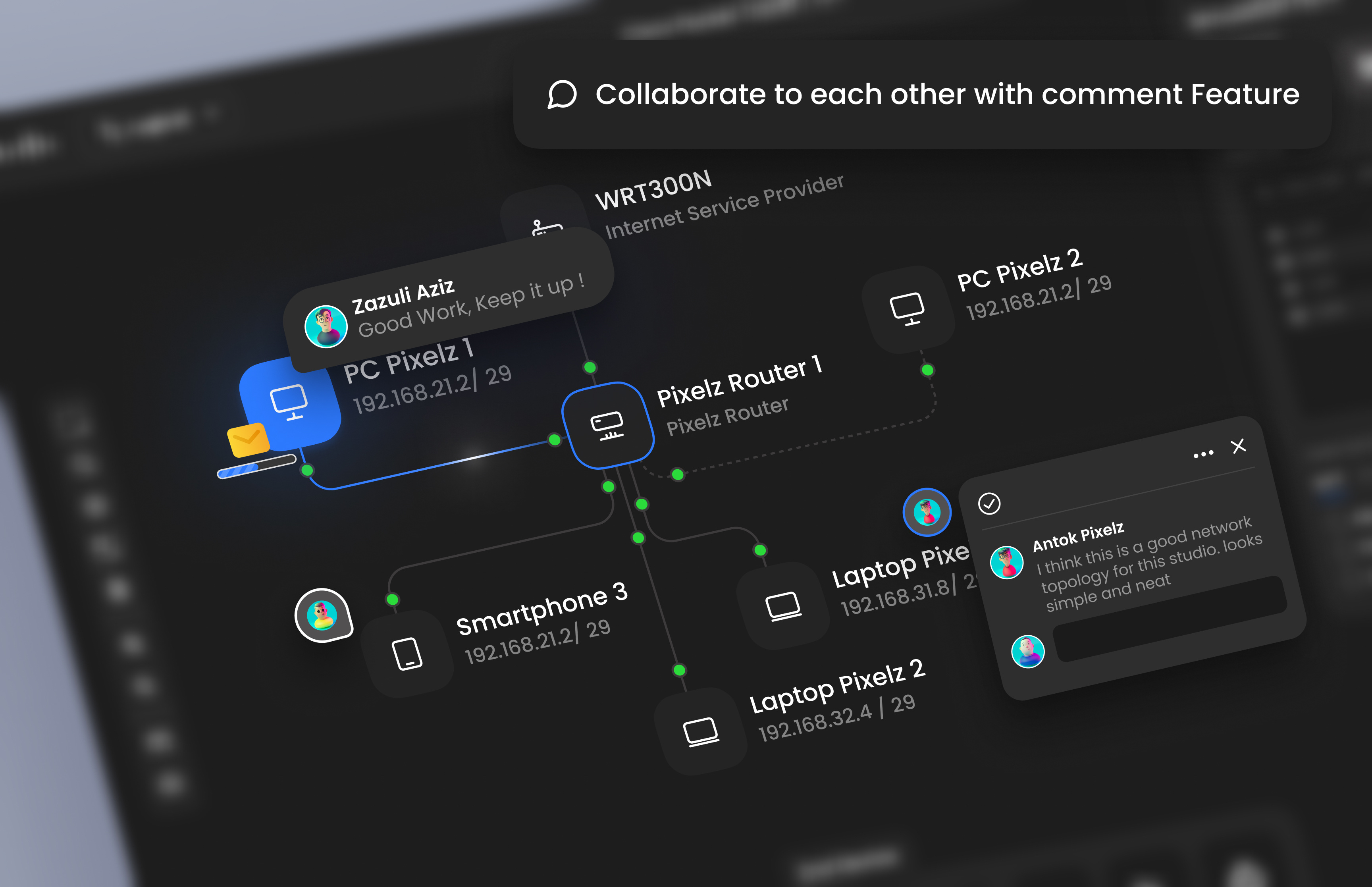 Cisco Network Simulator Redesign by grahacaesara ☘️ for Pixelz on Dribbble