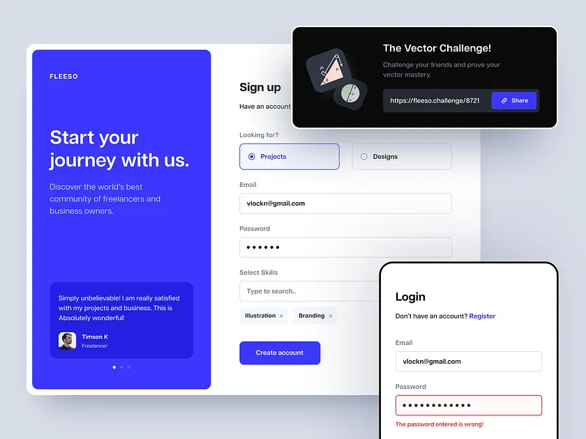 Browse thousands of Login images for design inspiration | Dribbble