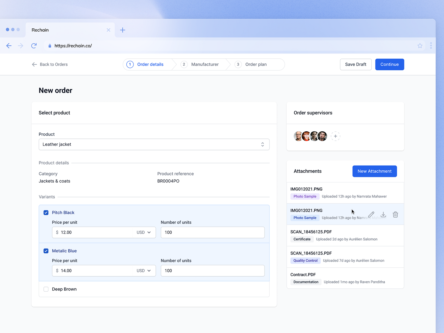 Creation Wizard - New Order Flow by usrnk1 on Dribbble