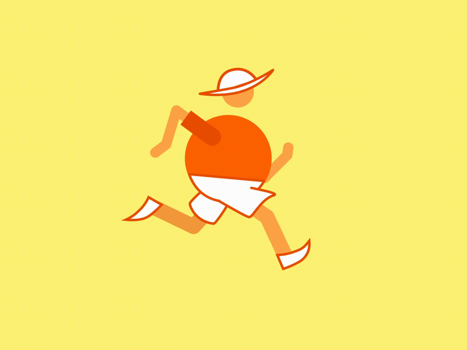 Loop running by Sasha Kasha on Dribbble