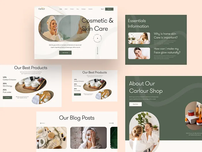 Website Section designs, themes, templates and downloadable graphic ...