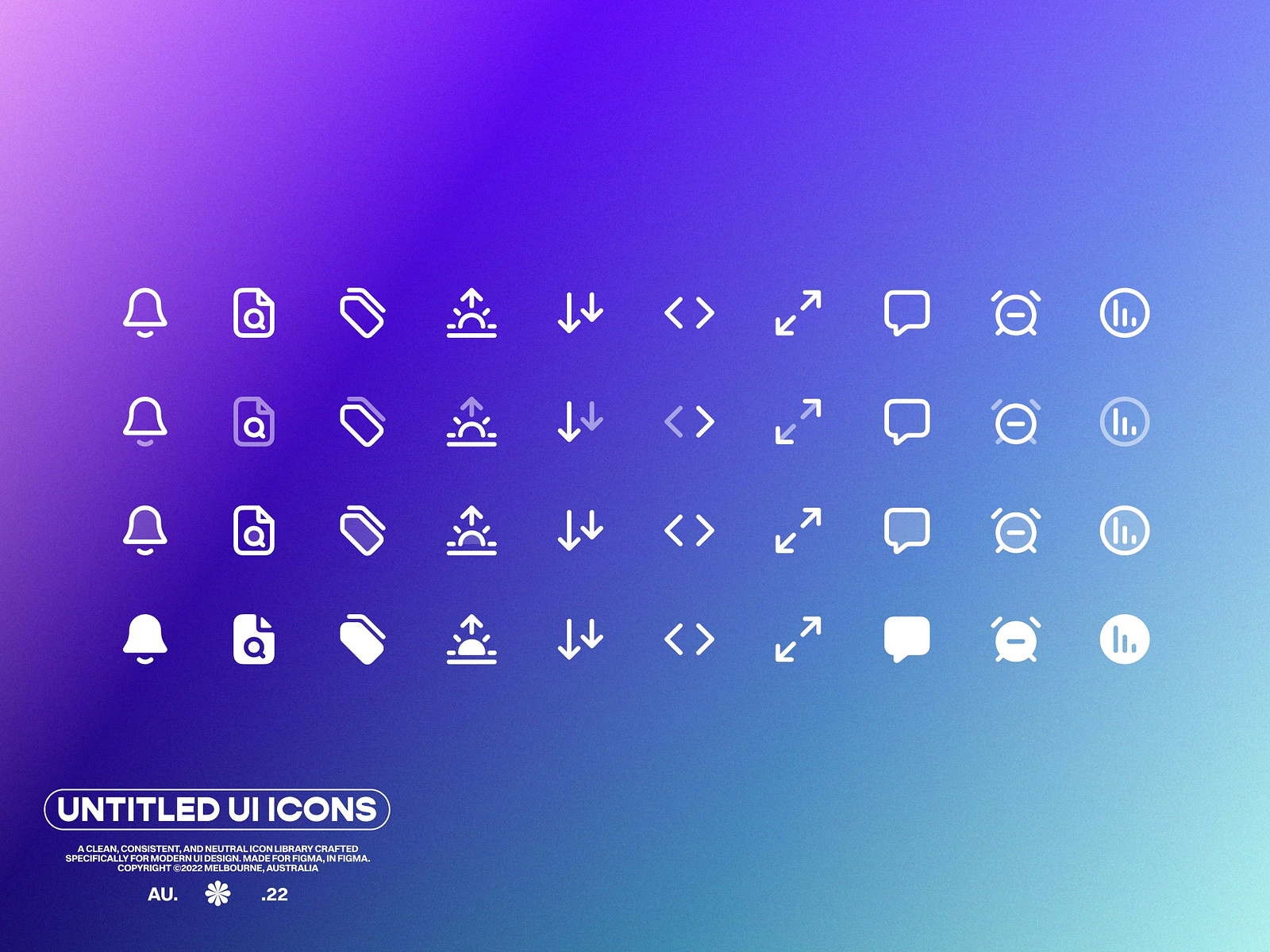 Untitled UI Icons — 4,600+ essential UI icons by Jordan Hughes® on Dribbble
