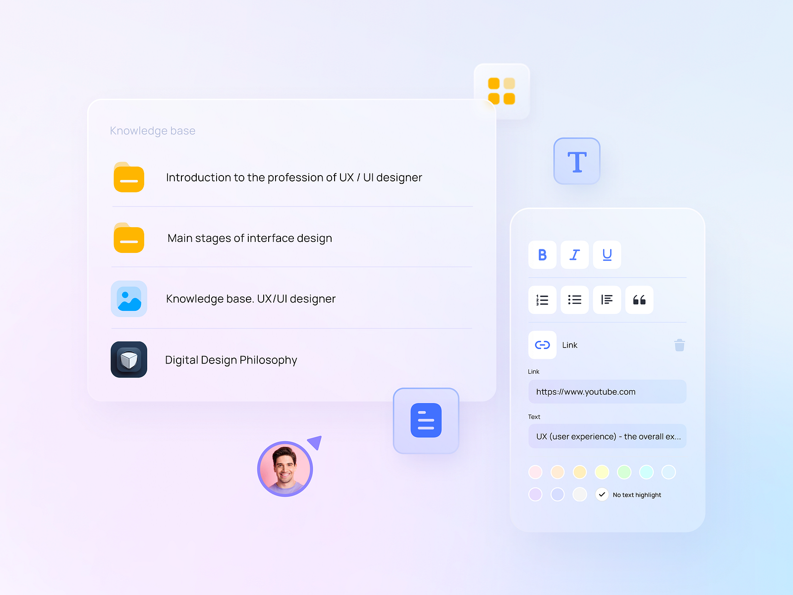 Glassmorphism UI by Intelsy on Dribbble