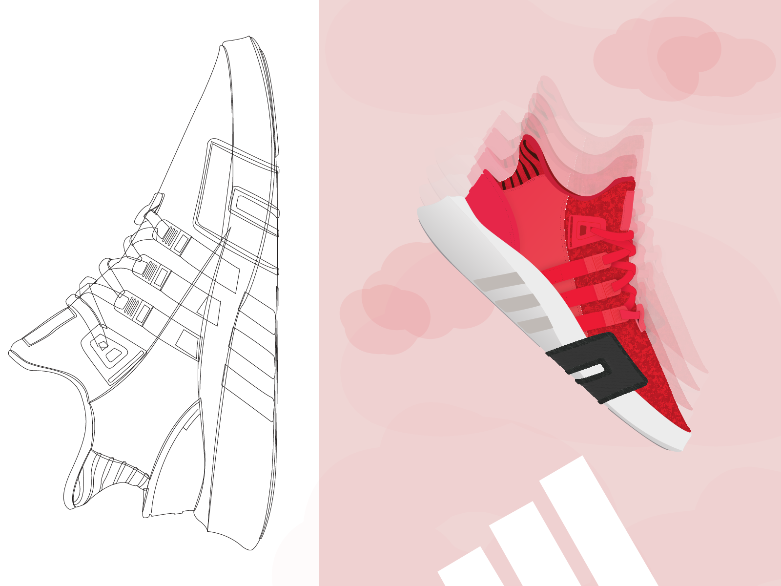 Feels like flying by María José Guzmán on Dribbble