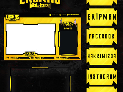 Streamer Design - Stream Design by Tugay Komut on Dribbble