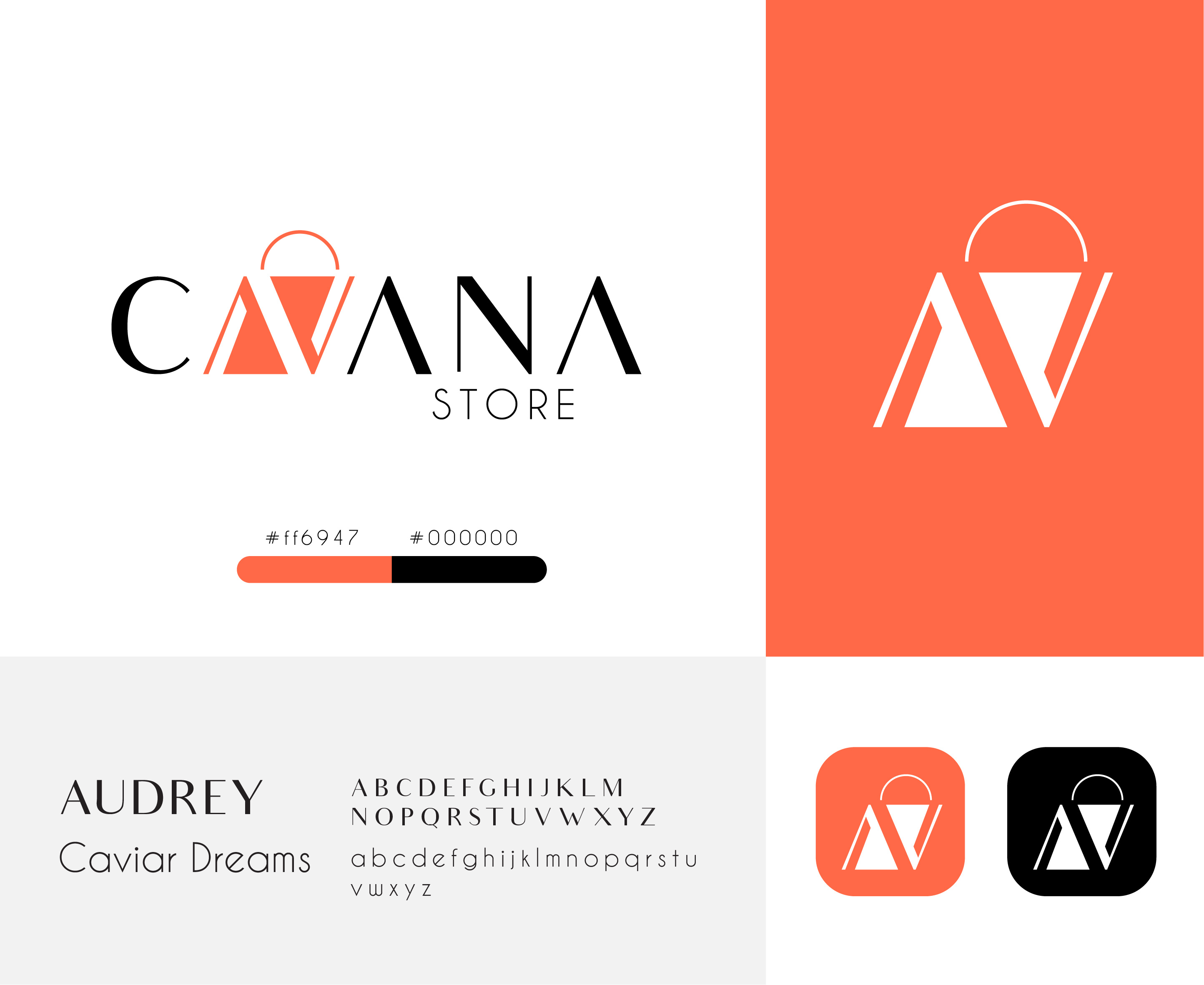 Logo New Cavana Store by Zizi Mubaroq on Dribbble