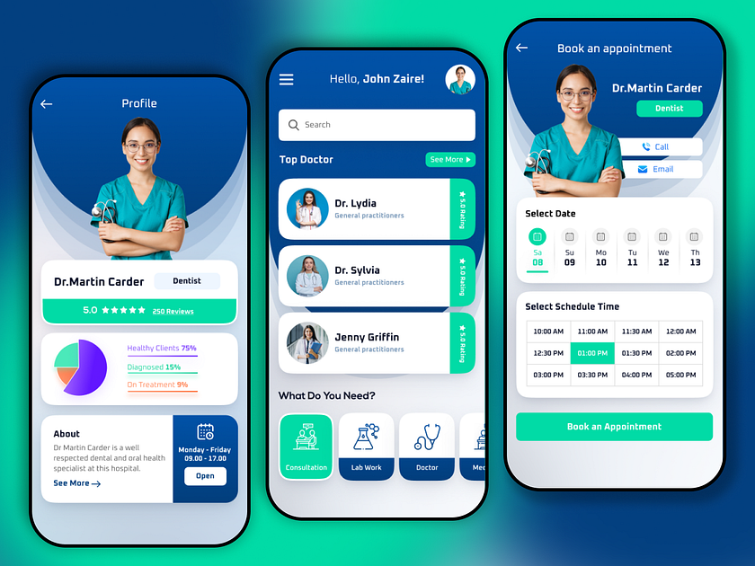 FlutterTop UI/ UX | Dribbble
