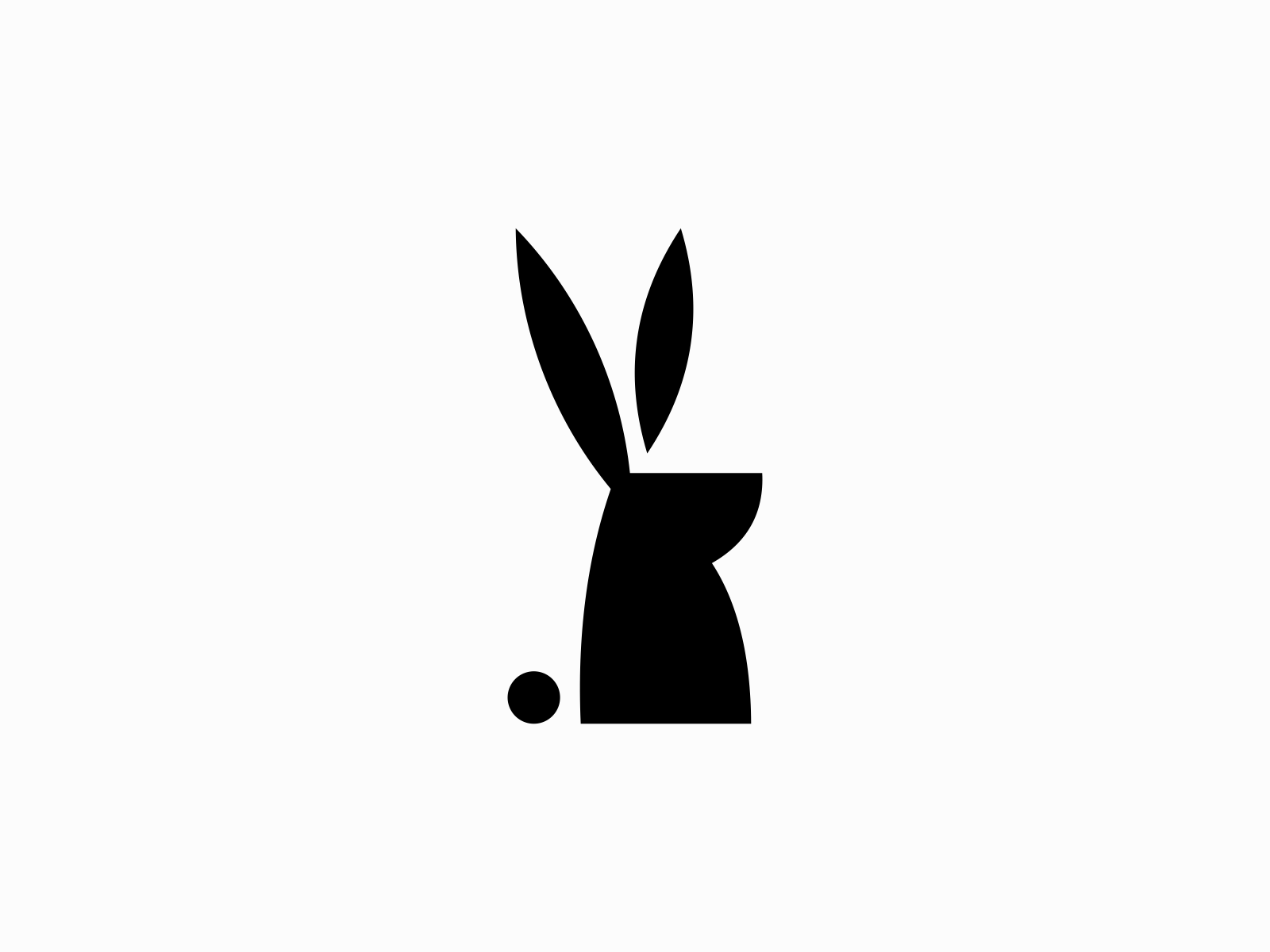 Rabbit Logo by Lucian Radu on Dribbble