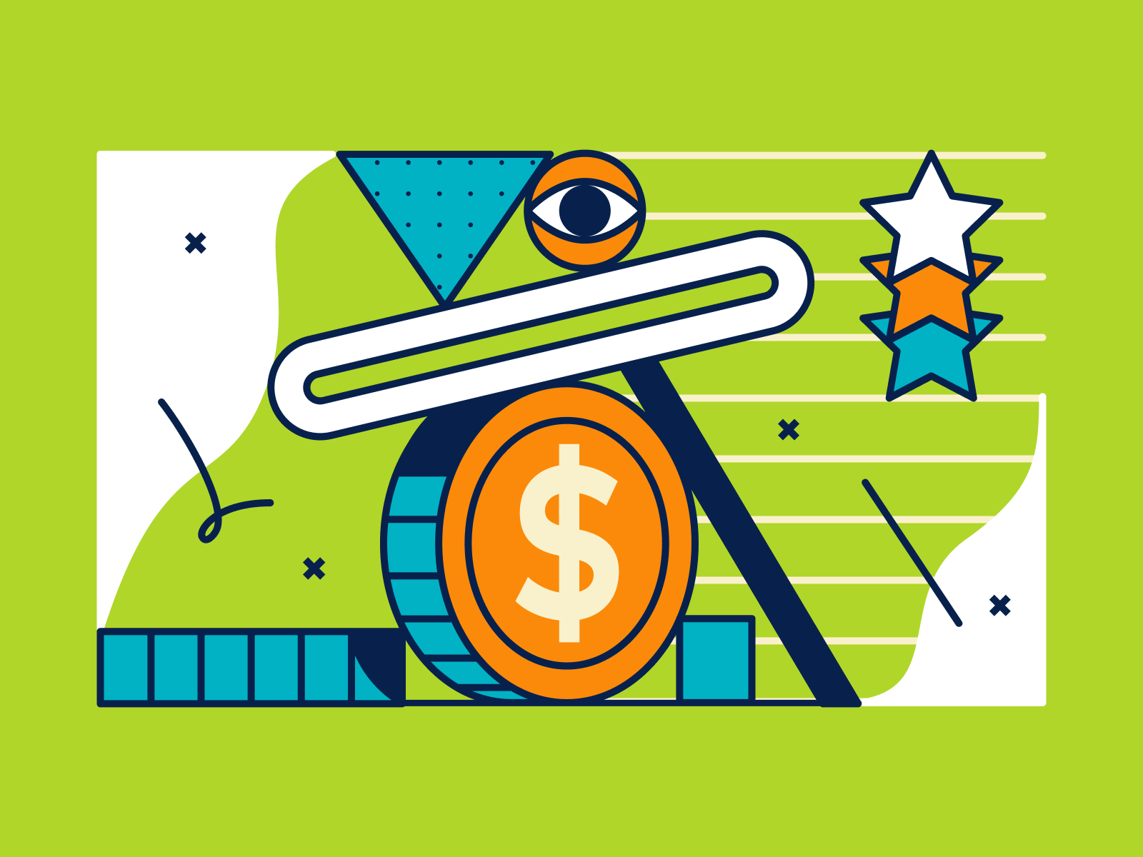Financial stability by Icons8 on Dribbble