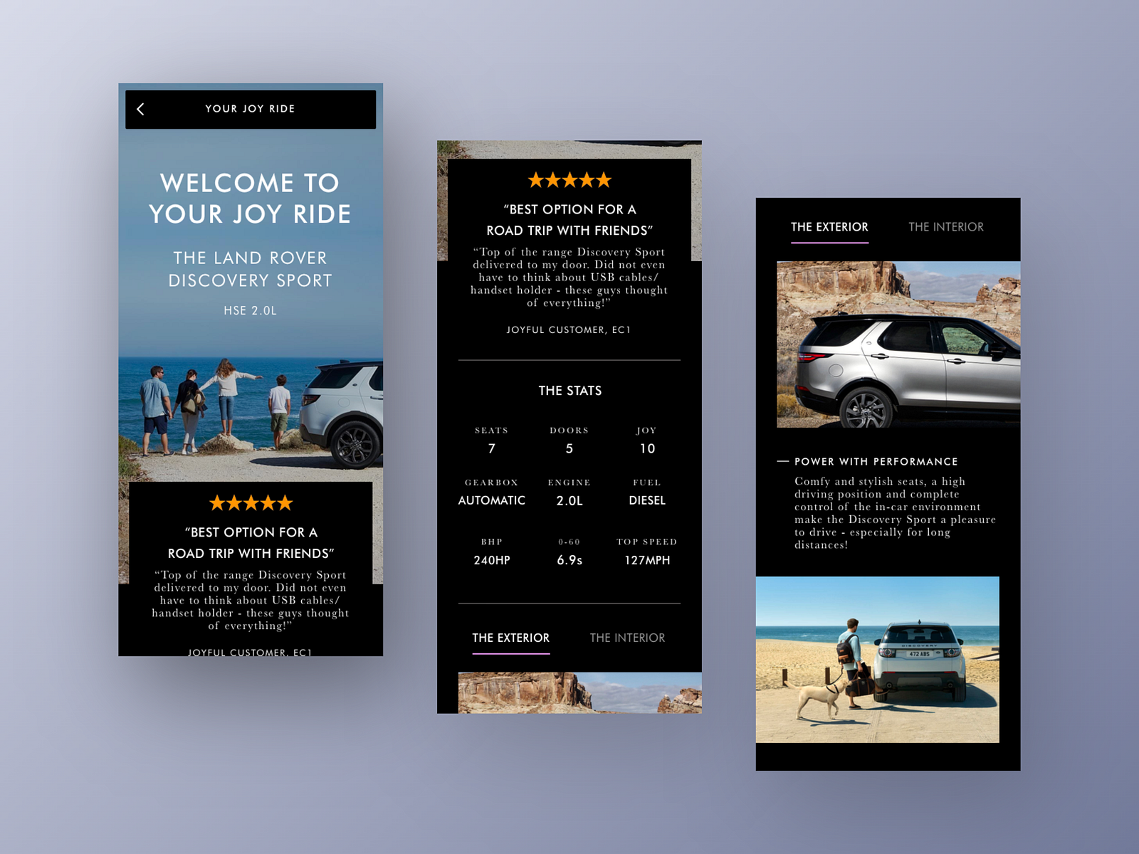 THE OUT | Mobile App by Olly Dobson on Dribbble