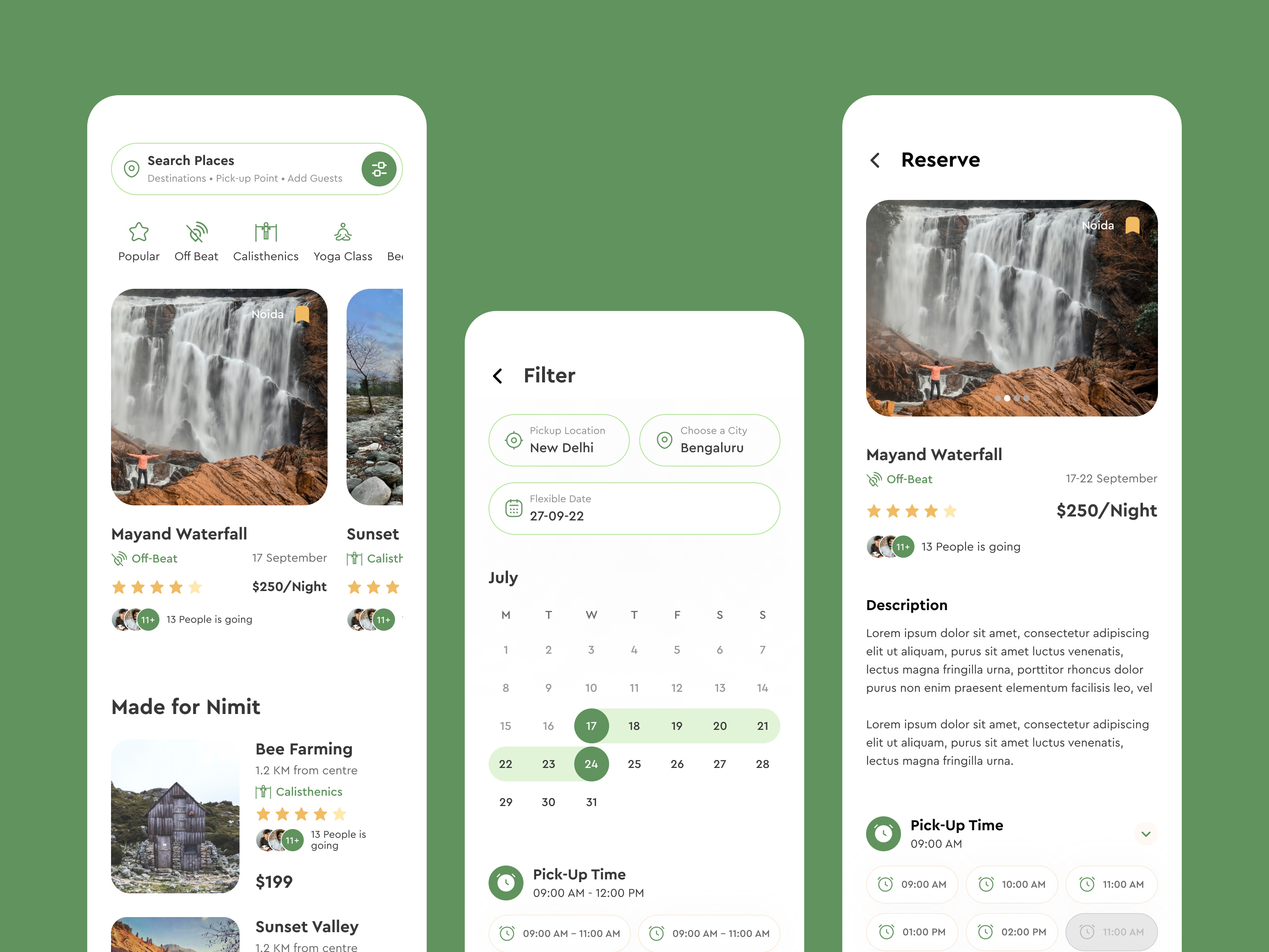 Creative Travel App UI UX design by Akil Ashraful on Dribbble