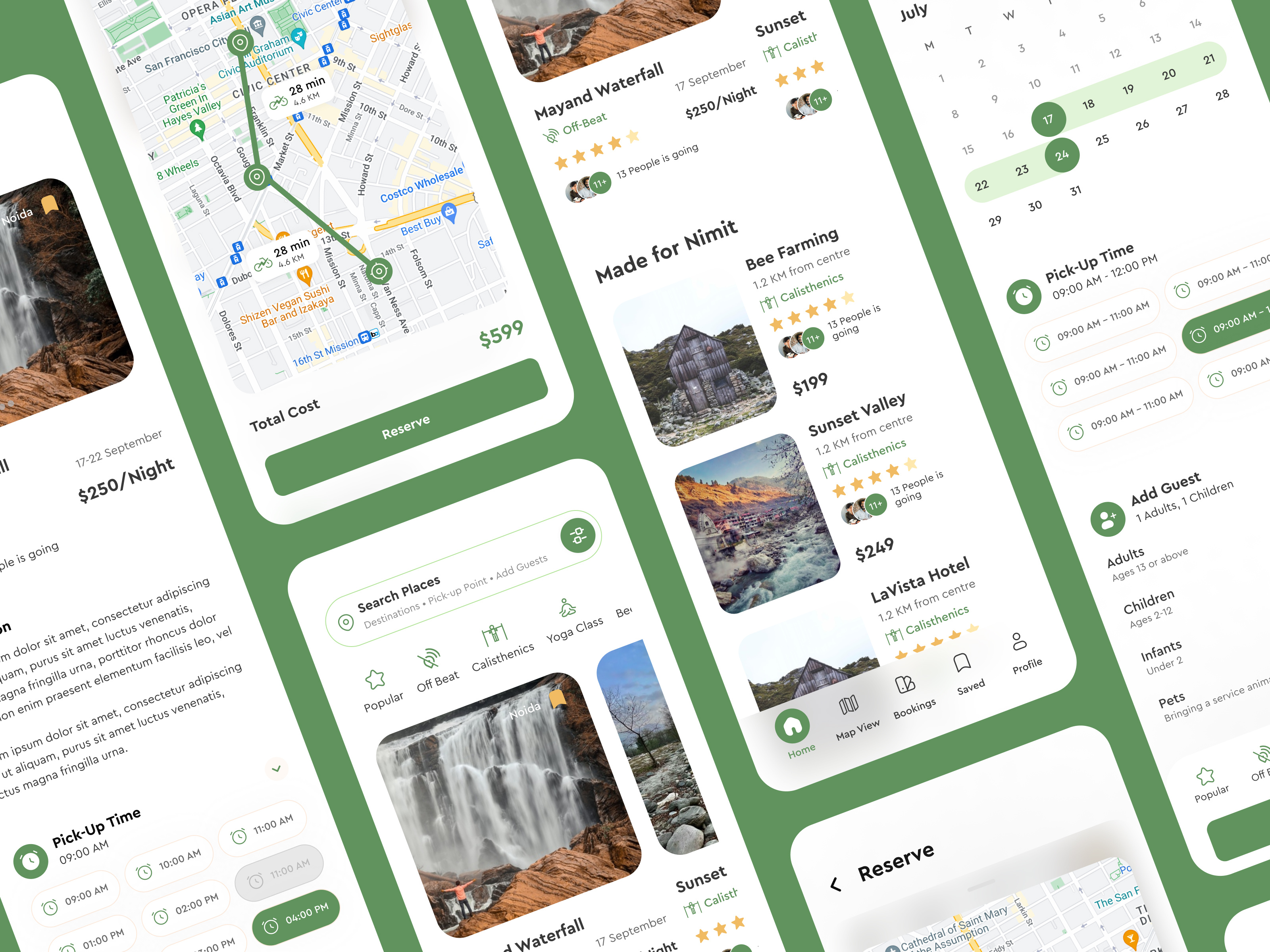 Creative Travel App UI UX design by Akil Ashraful on Dribbble