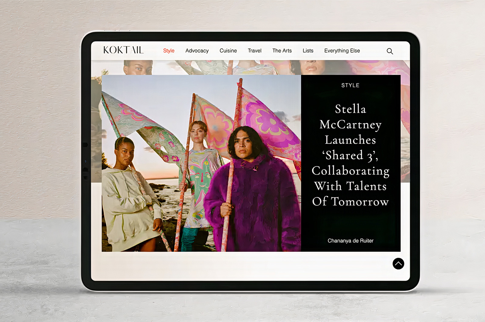 Koktail Magazine by SUFFIX on Dribbble