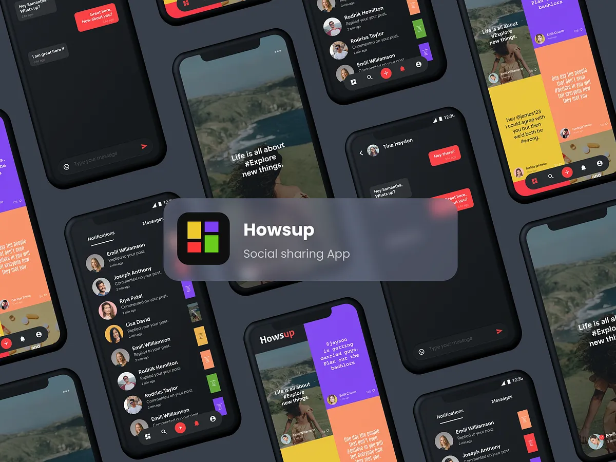 Whatsapp UI designs, themes, templates and downloadable graphic ...