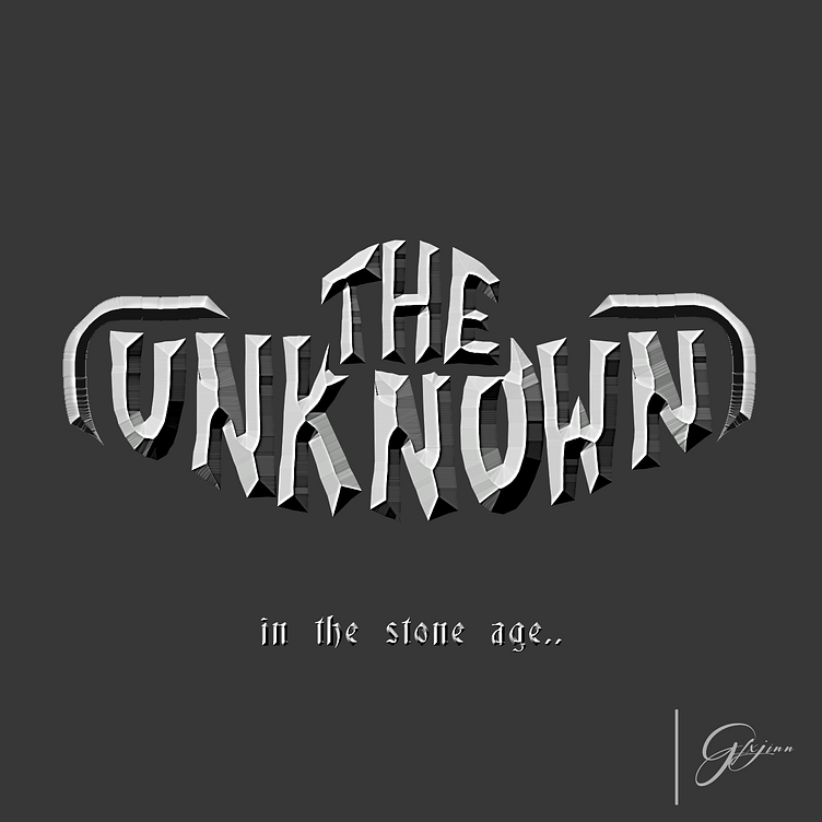 THE UNKNOWN logo | Game logo by Umer Ahmed Khan on Dribbble