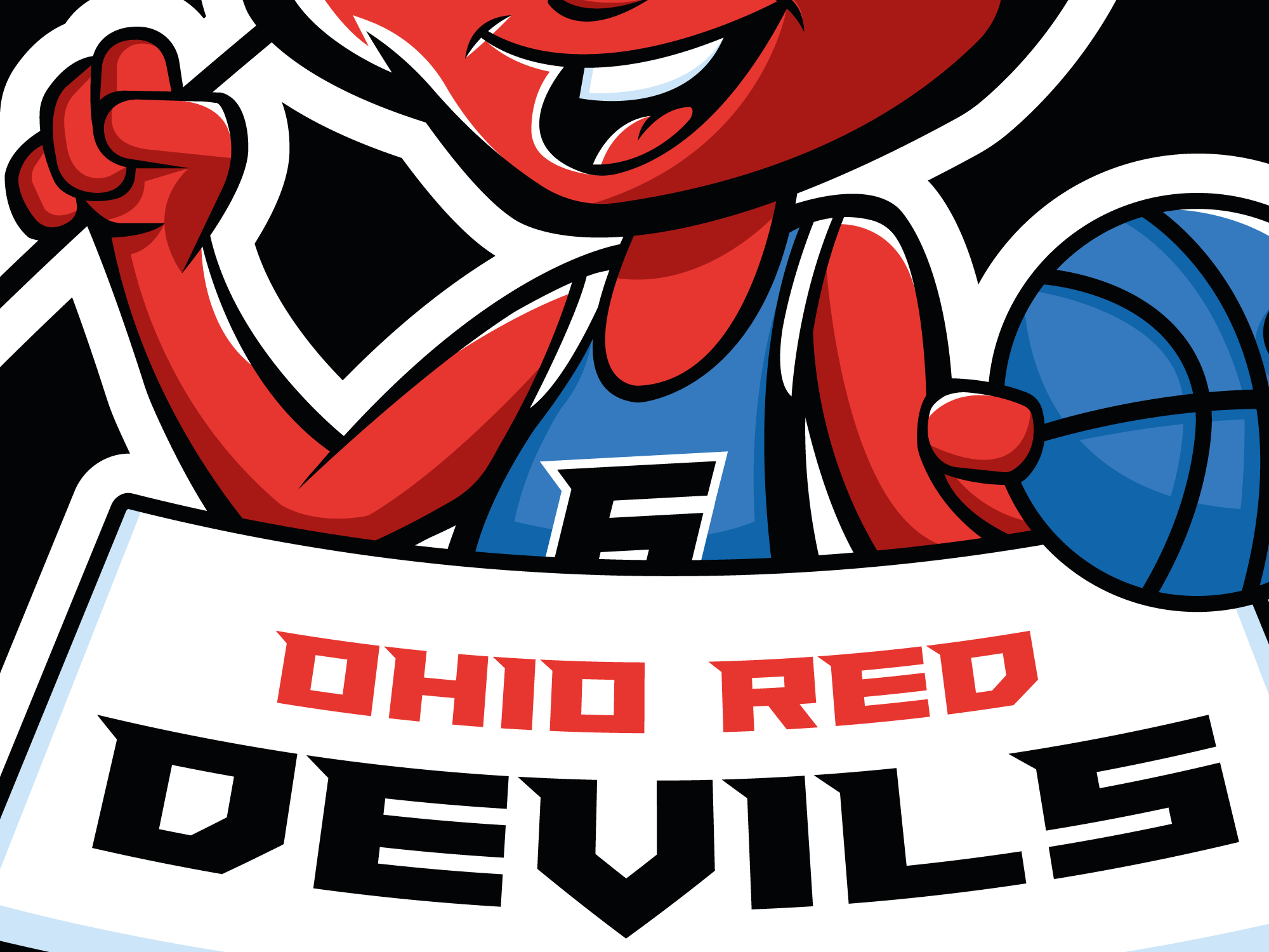 Ohio Red Devils Basketball Visual Identity by Toms Stals on Dribbble