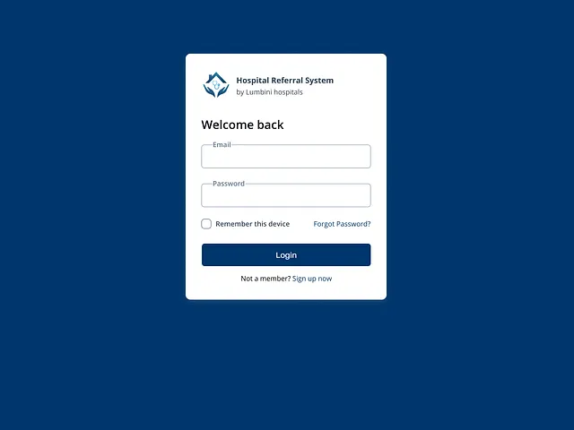 Browse thousands of Hospital Login images for design inspiration | Dribbble