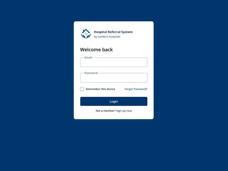 Browse thousands of Hospital Login images for design inspiration | Dribbble
