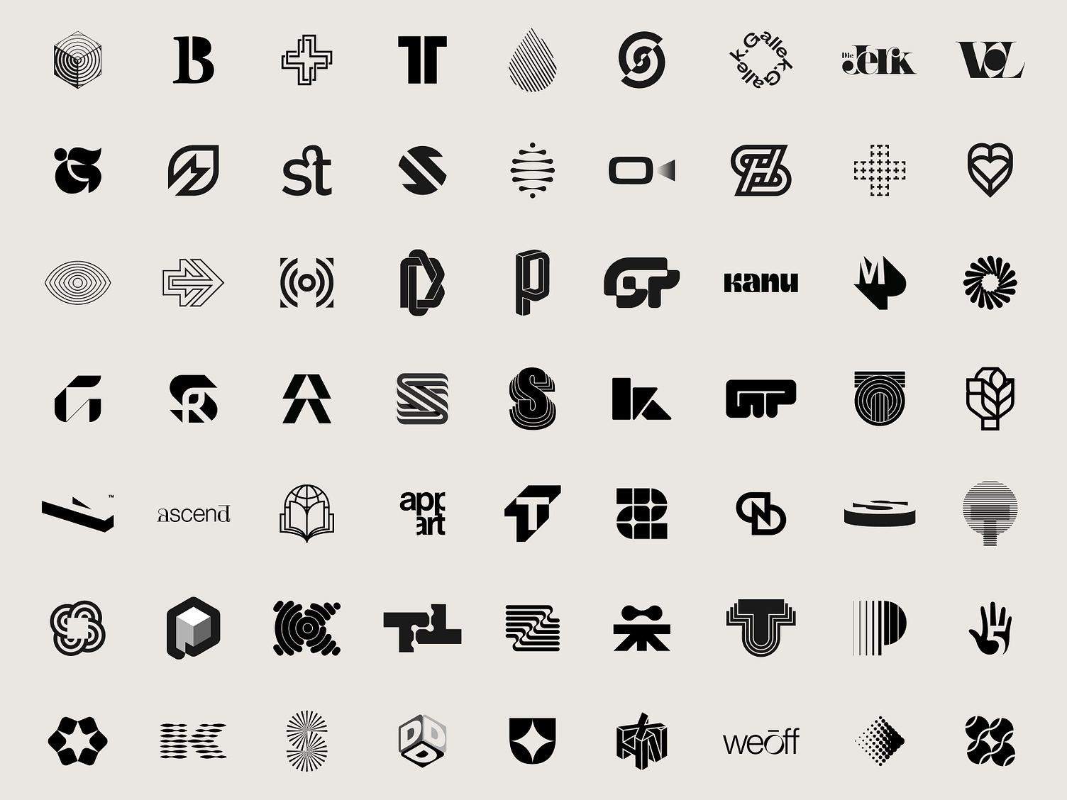 Logo Database by Antonio Calvino on Dribbble