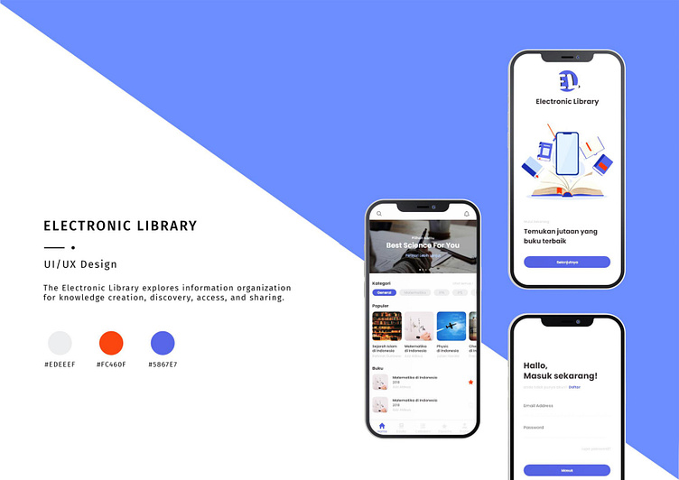E-Library by Faros on Dribbble