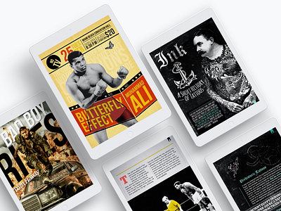 Magazine 2 by Dusan Arsenijevic on Dribbble