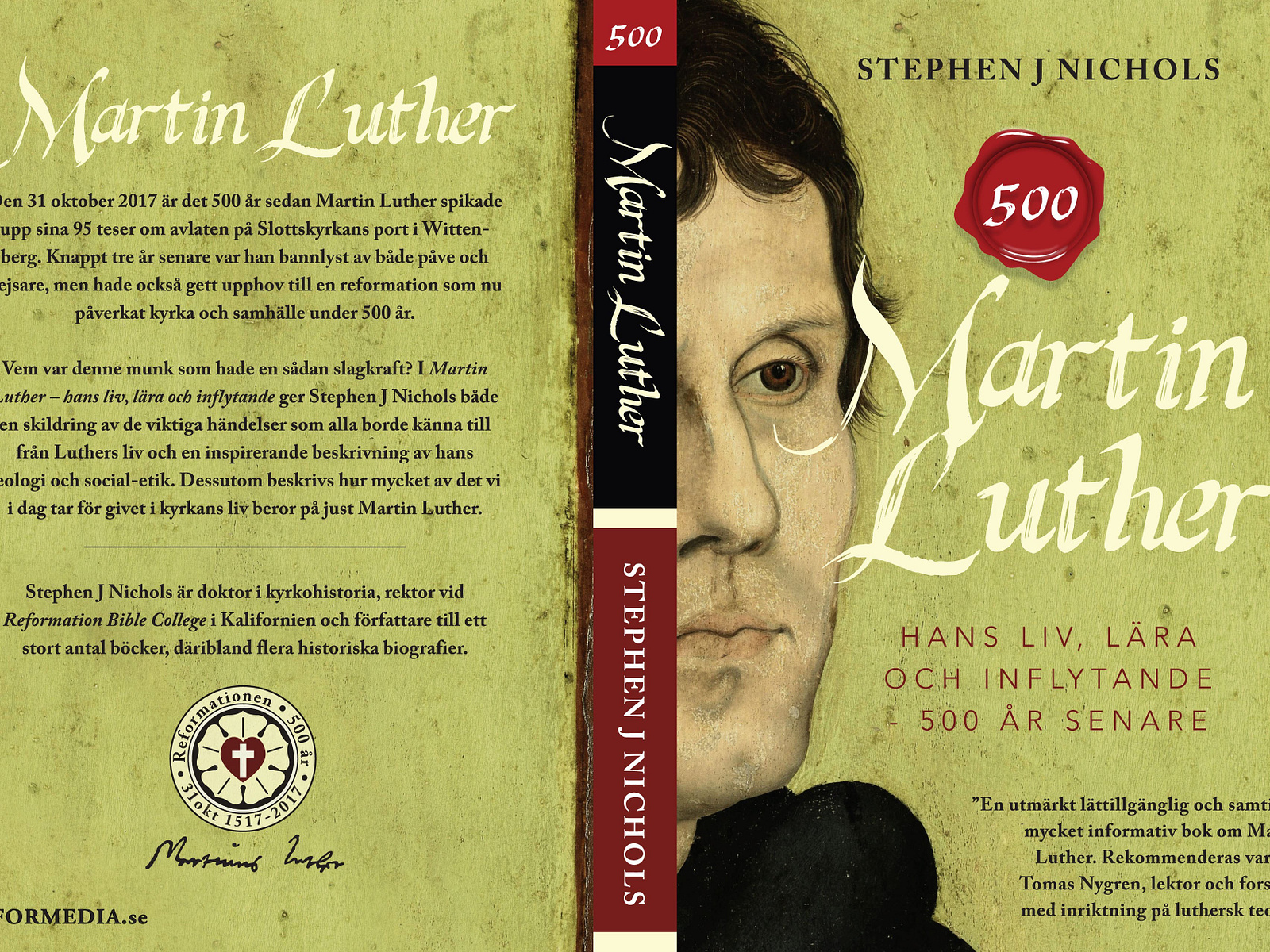 Martin Luther cover design by Jon Green on Dribbble
