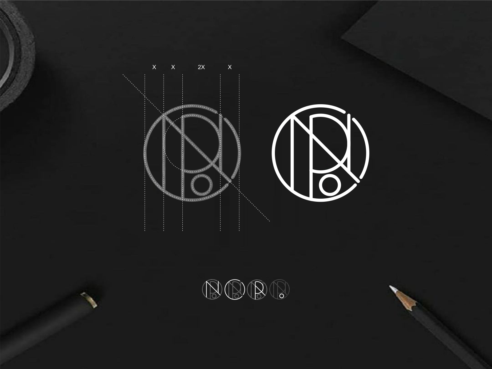 NORO monogram logo by santuy_dsgn on Dribbble