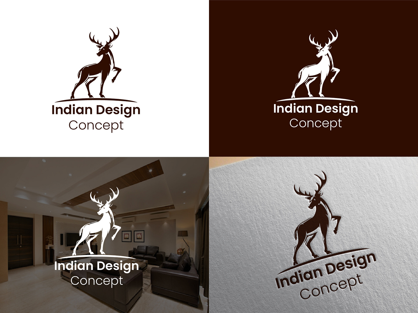Indian Design Concept Logo by Garima Bhalla on Dribbble