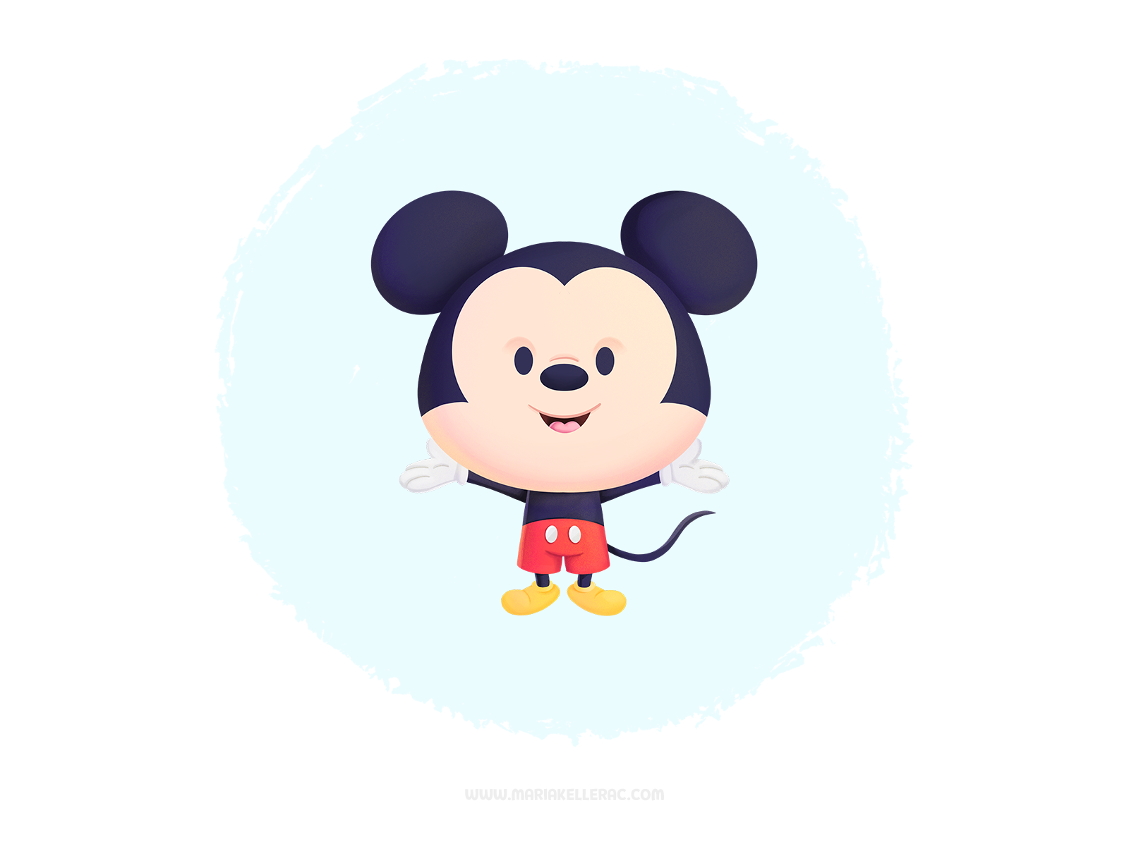 Mickey Mouse by Maria Keller on Dribbble
