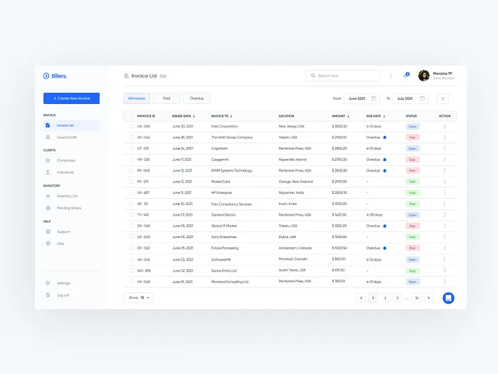 Billing UI designs, themes, templates and downloadable graphic elements ...