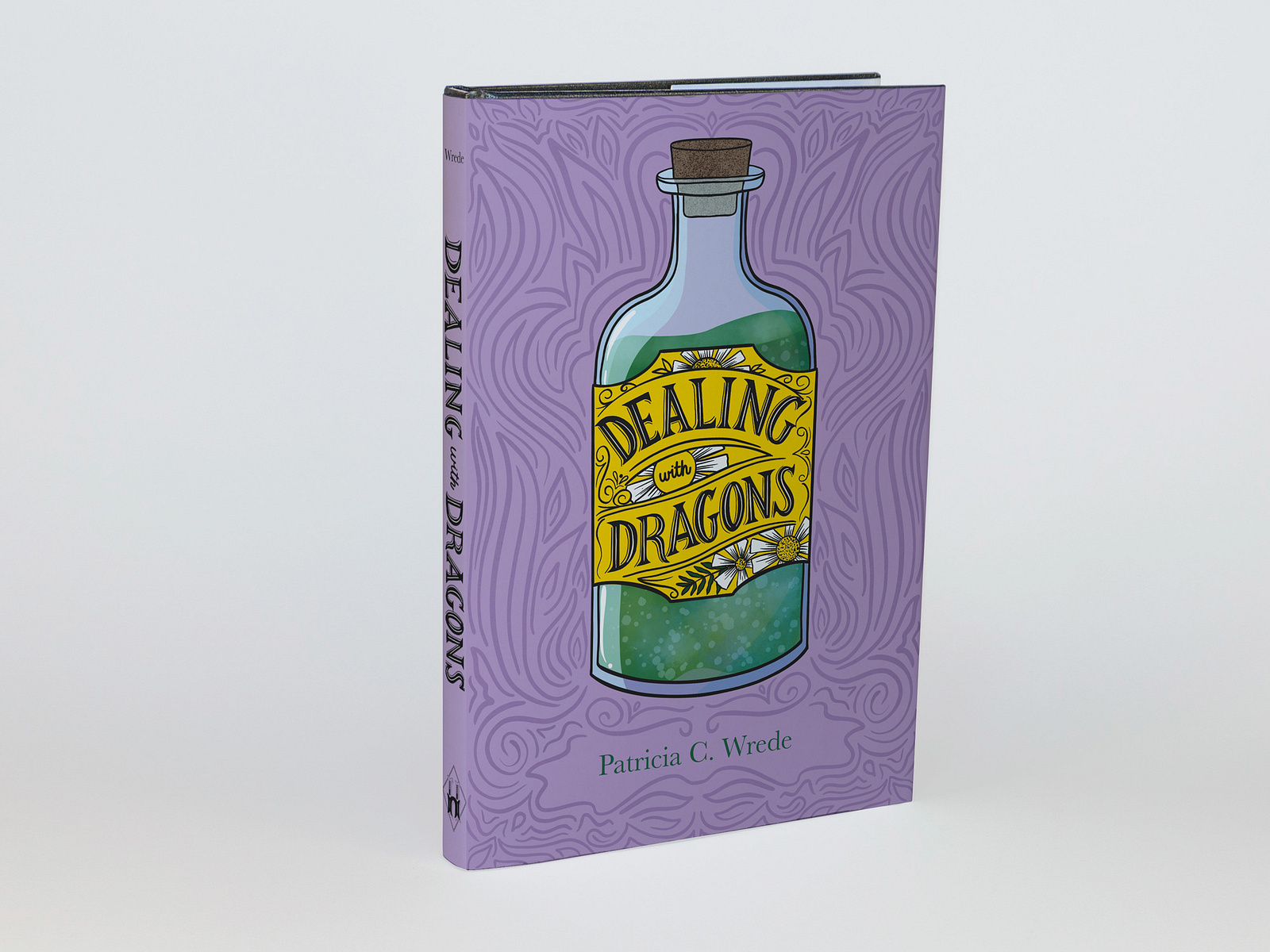 Dealing with Dragons Book Cover by Hannah Pearlman on Dribbble