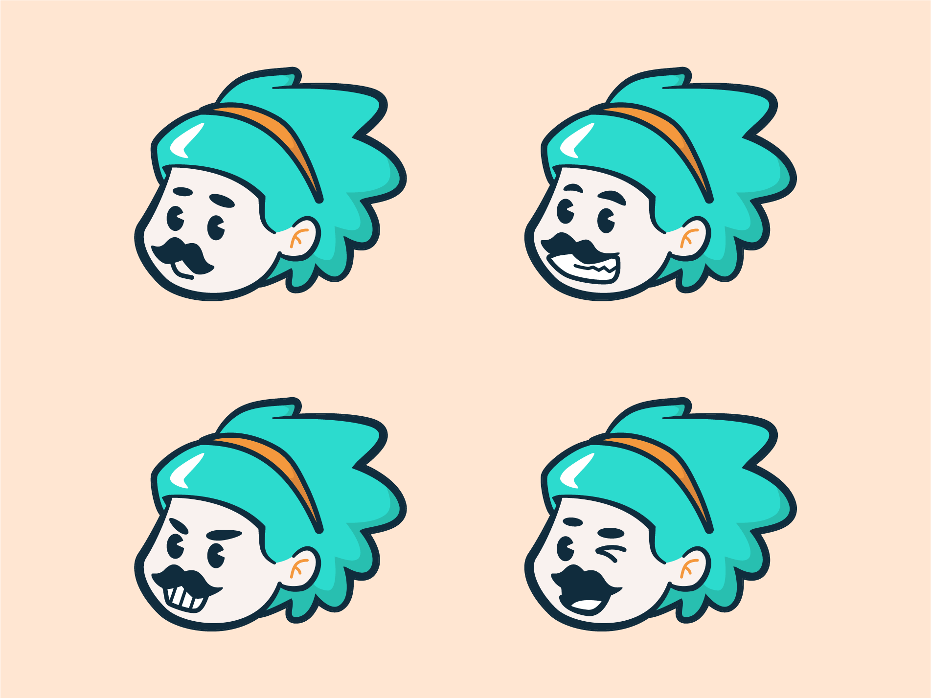Avatar Emote Variants by Jin Dizon on Dribbble