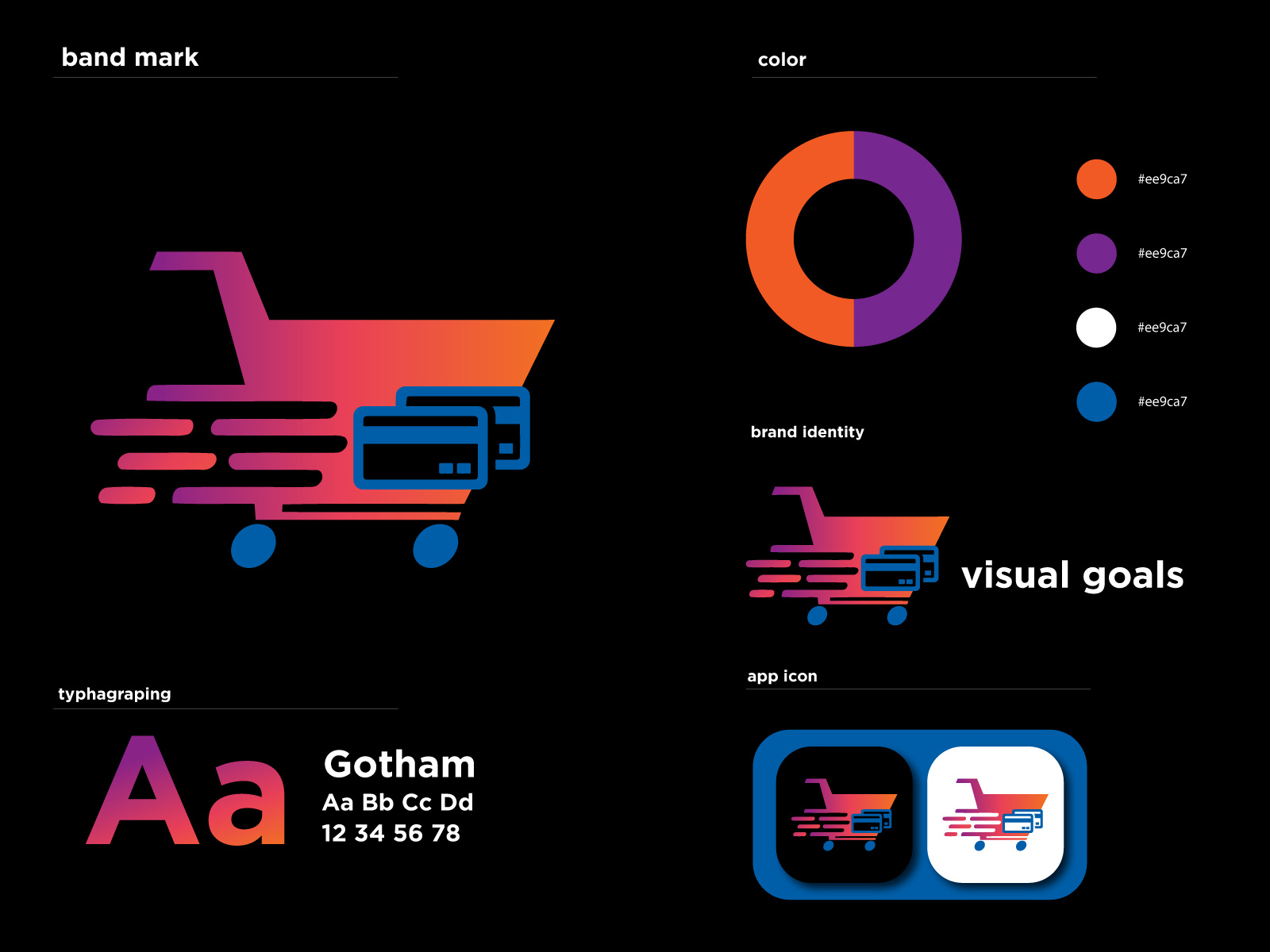 visual goals by Hridayahmad on Dribbble