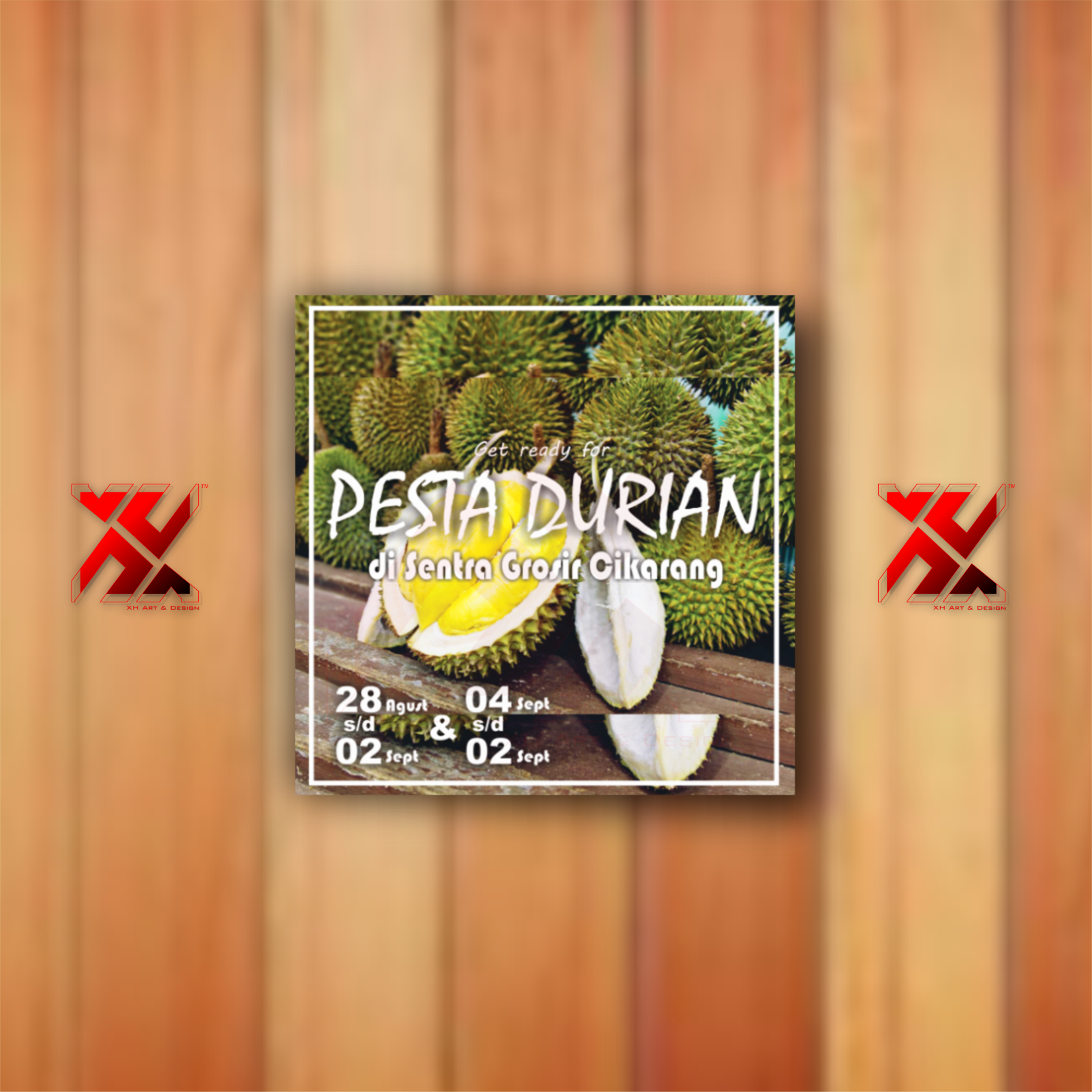 2019 DURIAN PARTY by XH Art & Design on Dribbble