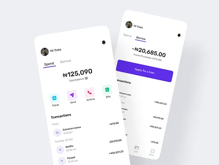 Loan UI designs, themes, templates and downloadable graphic elements on ...