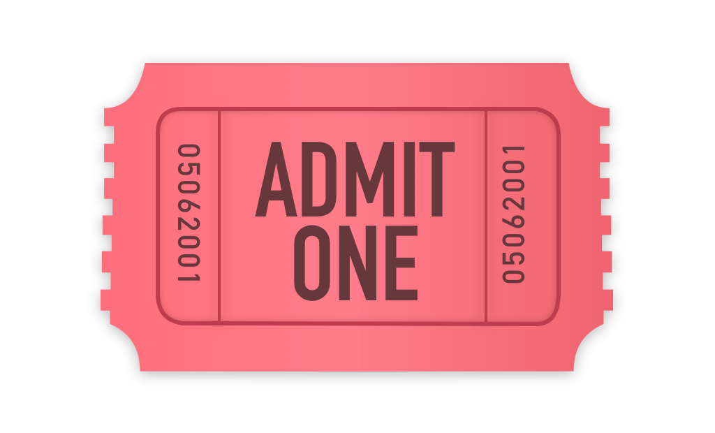 Red Ticket Emoji by Sabesh Bharathi on Dribbble