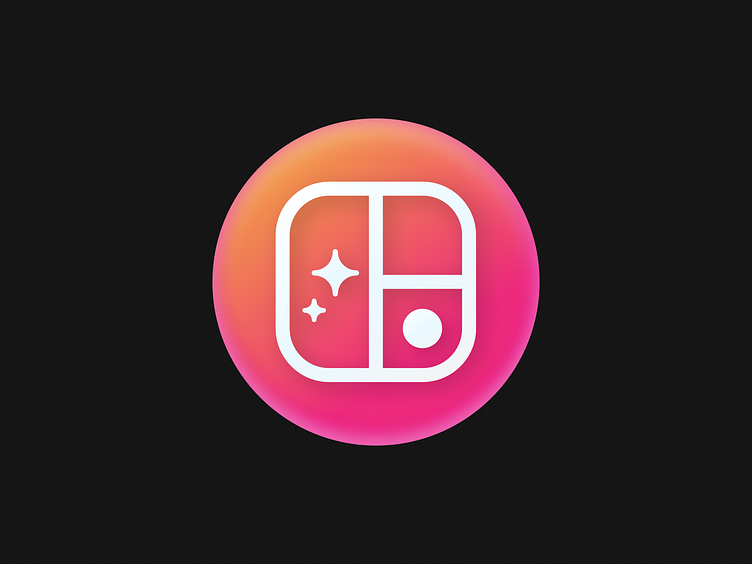 Collage App icon! by Nour Oumousse on Dribbble