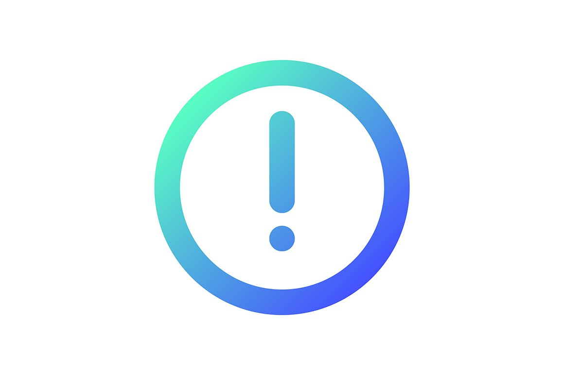 Circular shaped exclamation mark by bsd studio on Dribbble