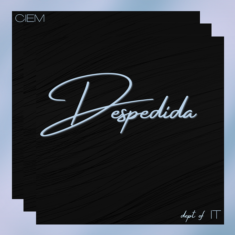 Despedida logo by Subhayu Kumar Bala on Dribbble