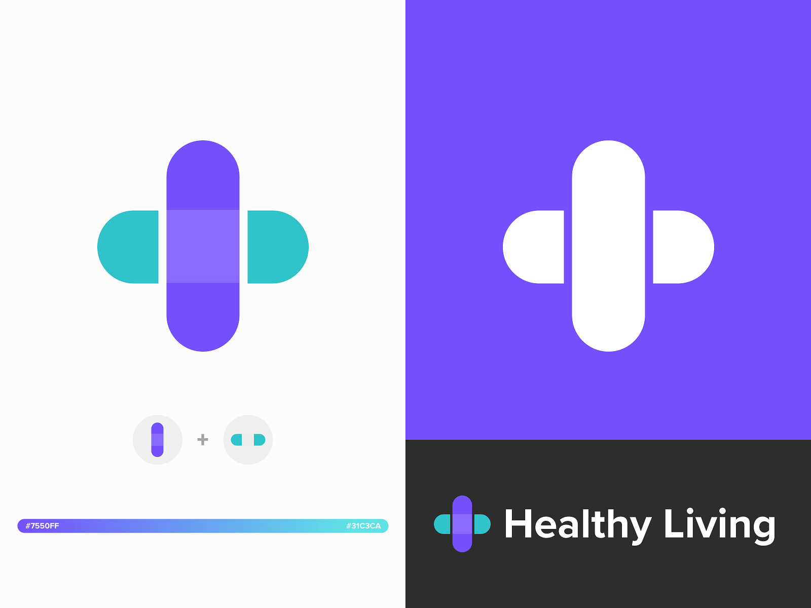 Simple Health Care Logo by Paul Circle on Dribbble