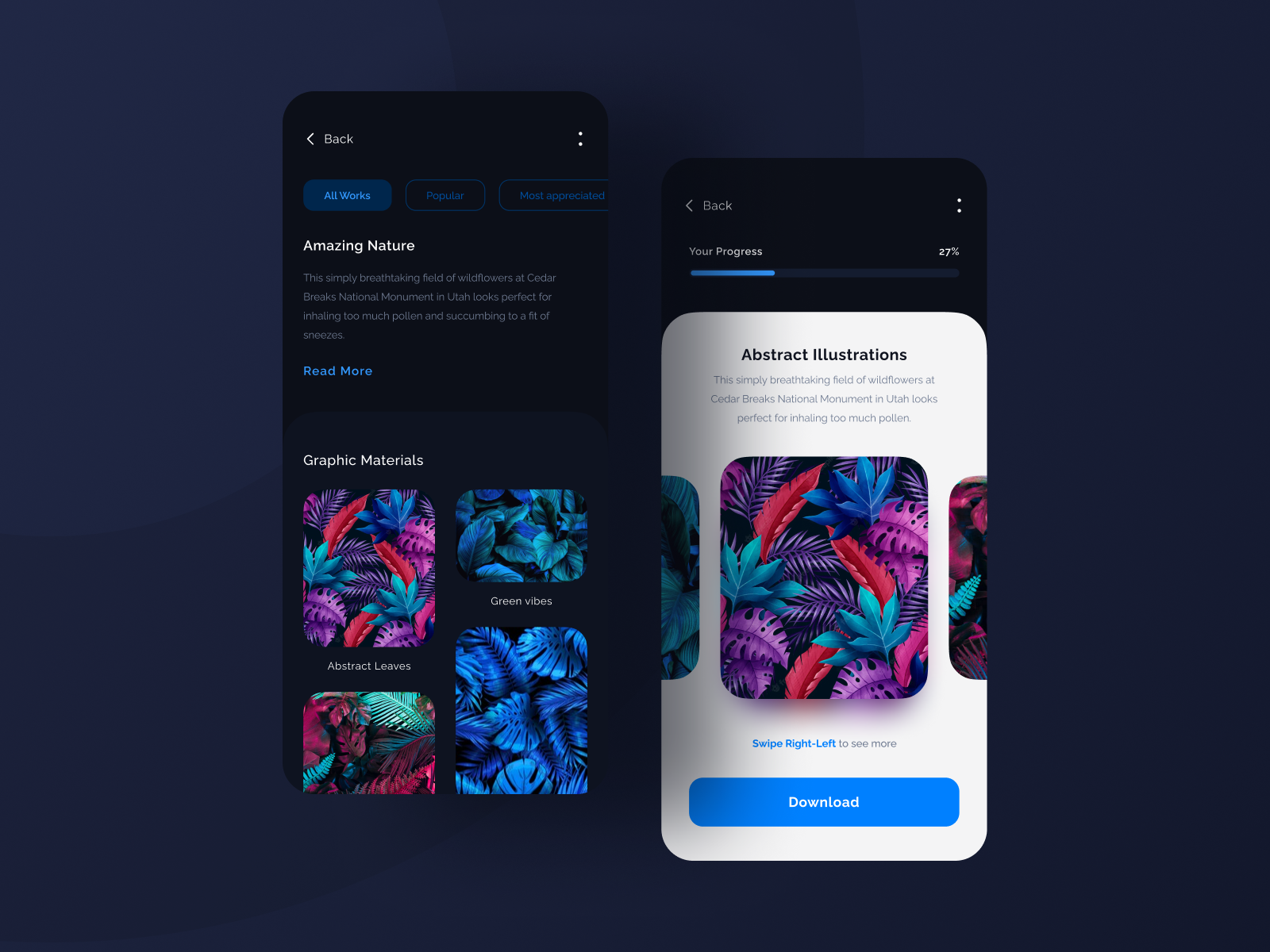 Gallery App Design by Aqua 🎃 on Dribbble