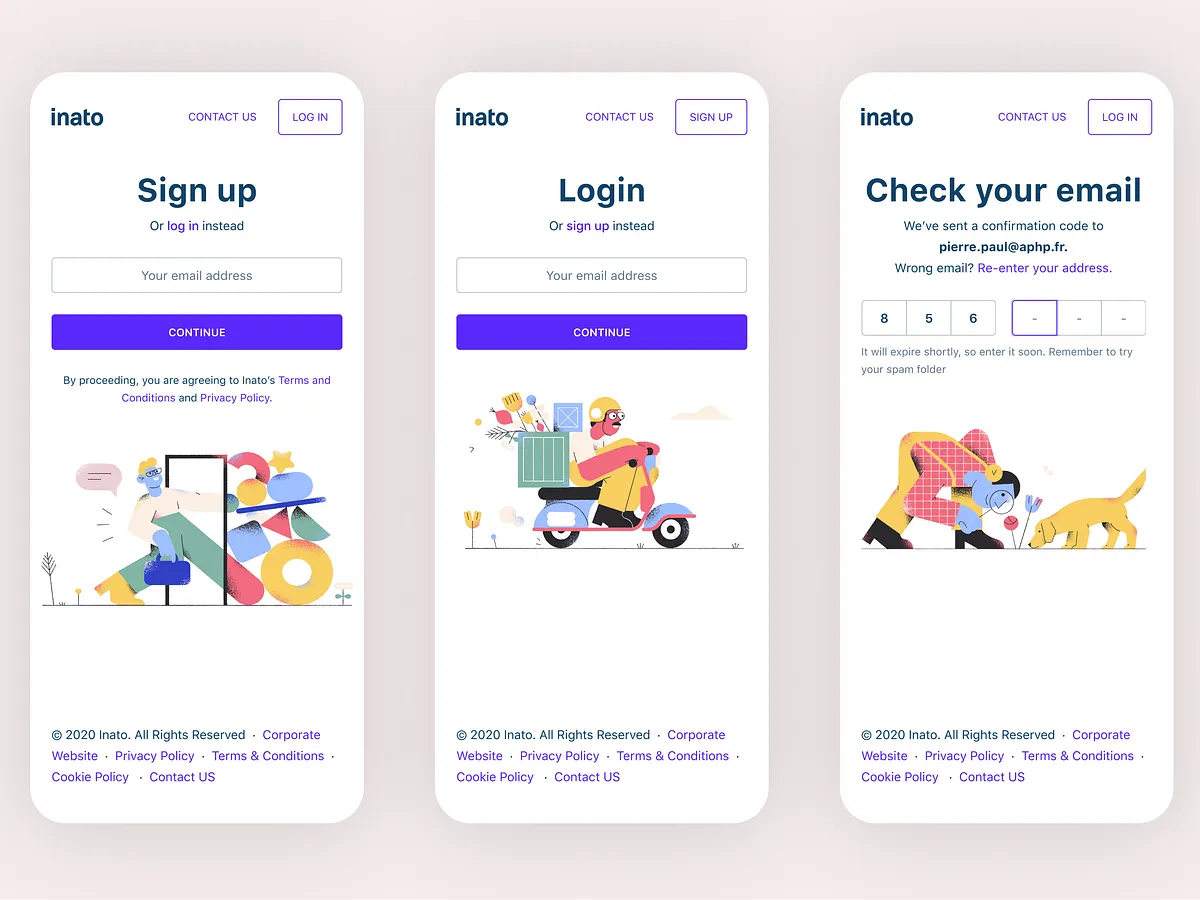 Browse thousands of Login Token images for design inspiration | Dribbble