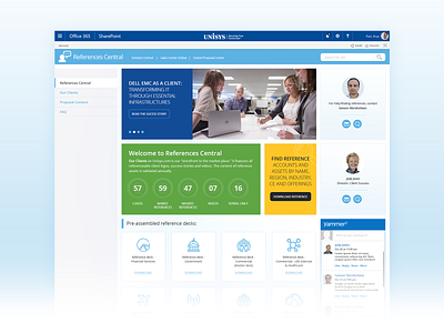 Internal Portal designs, themes, templates and downloadable graphic ...