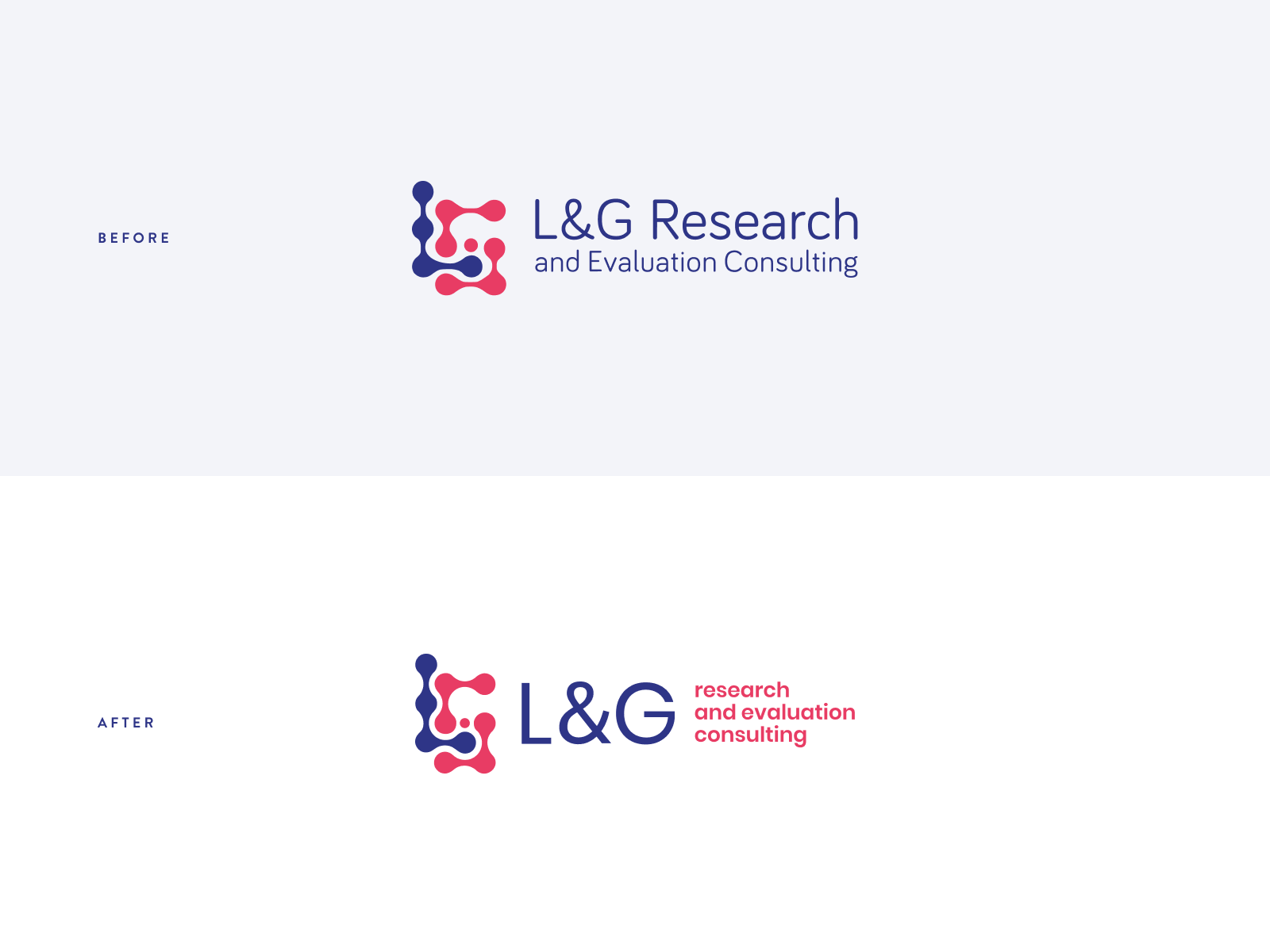 L&G | Logo Refinement + Brand Evolution by brightbase on Dribbble