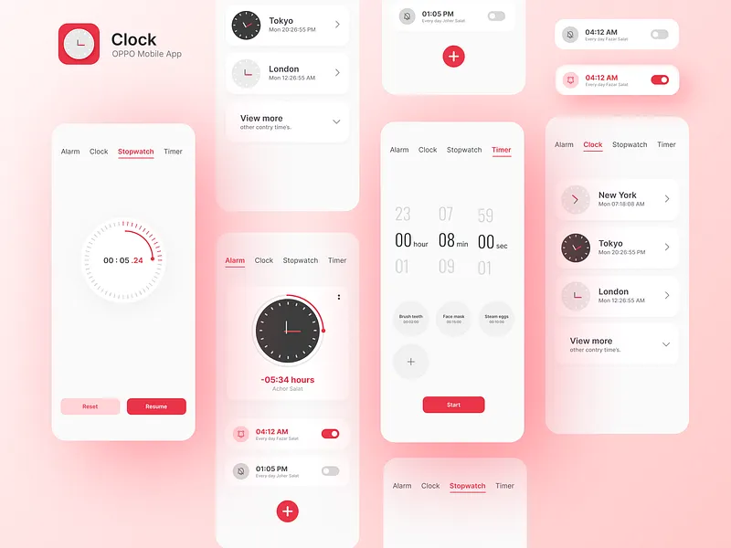 Timer UI designs, themes, templates and downloadable graphic elements ...
