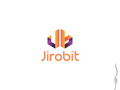 Jirobit Logo by Shahab Rahnama on Dribbble
