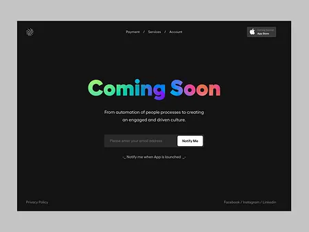 Coming Soon Page designs, themes, templates and downloadable graphic ...